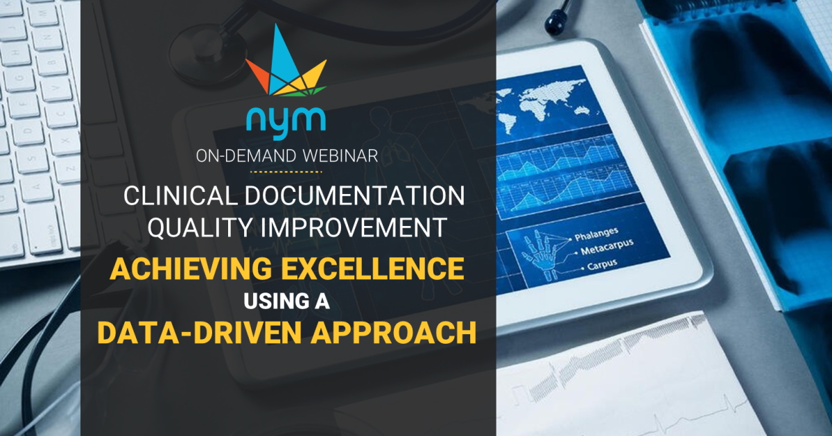 Webinar: CDQI - Achieving Excellence Using a Data-Driven Approach